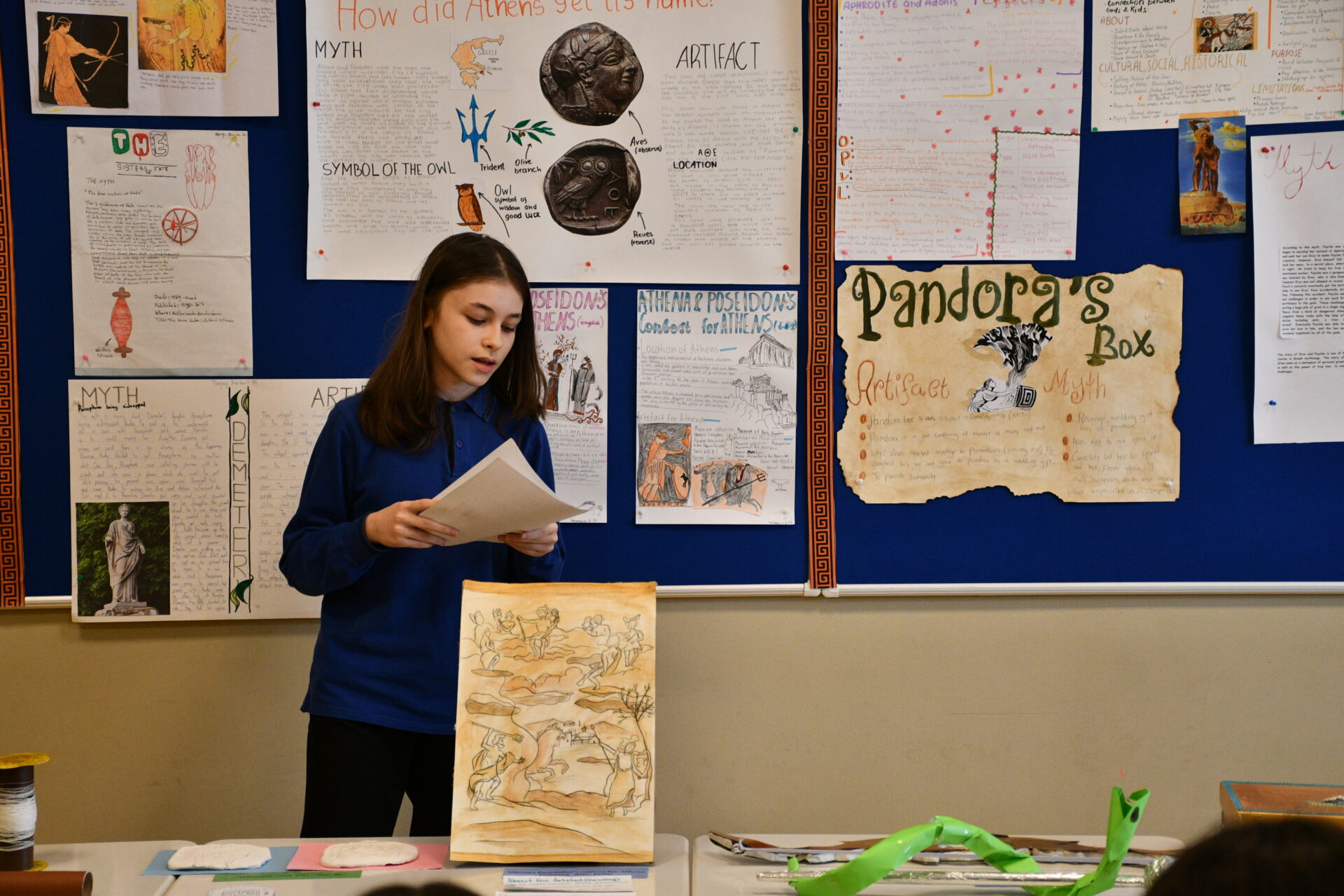 Discovering Ancient Mythology: Grade 7 Students Showcase ...