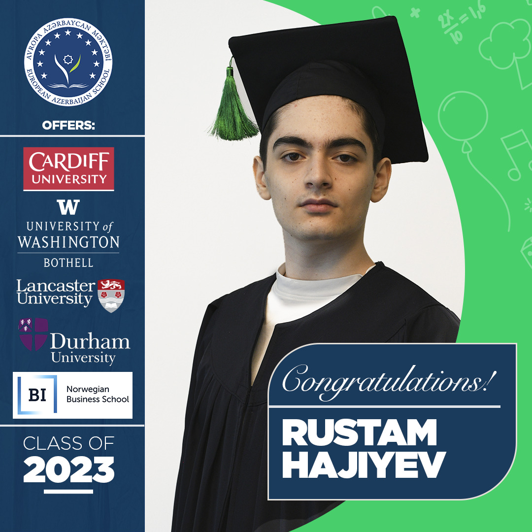 Class of 2023 – EUROPEAN AZERBAIJAN SCHOOL